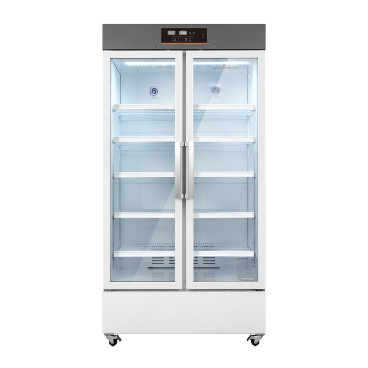 Upright 2-Door Medical Fridge & Lab Refrigerator, 756L