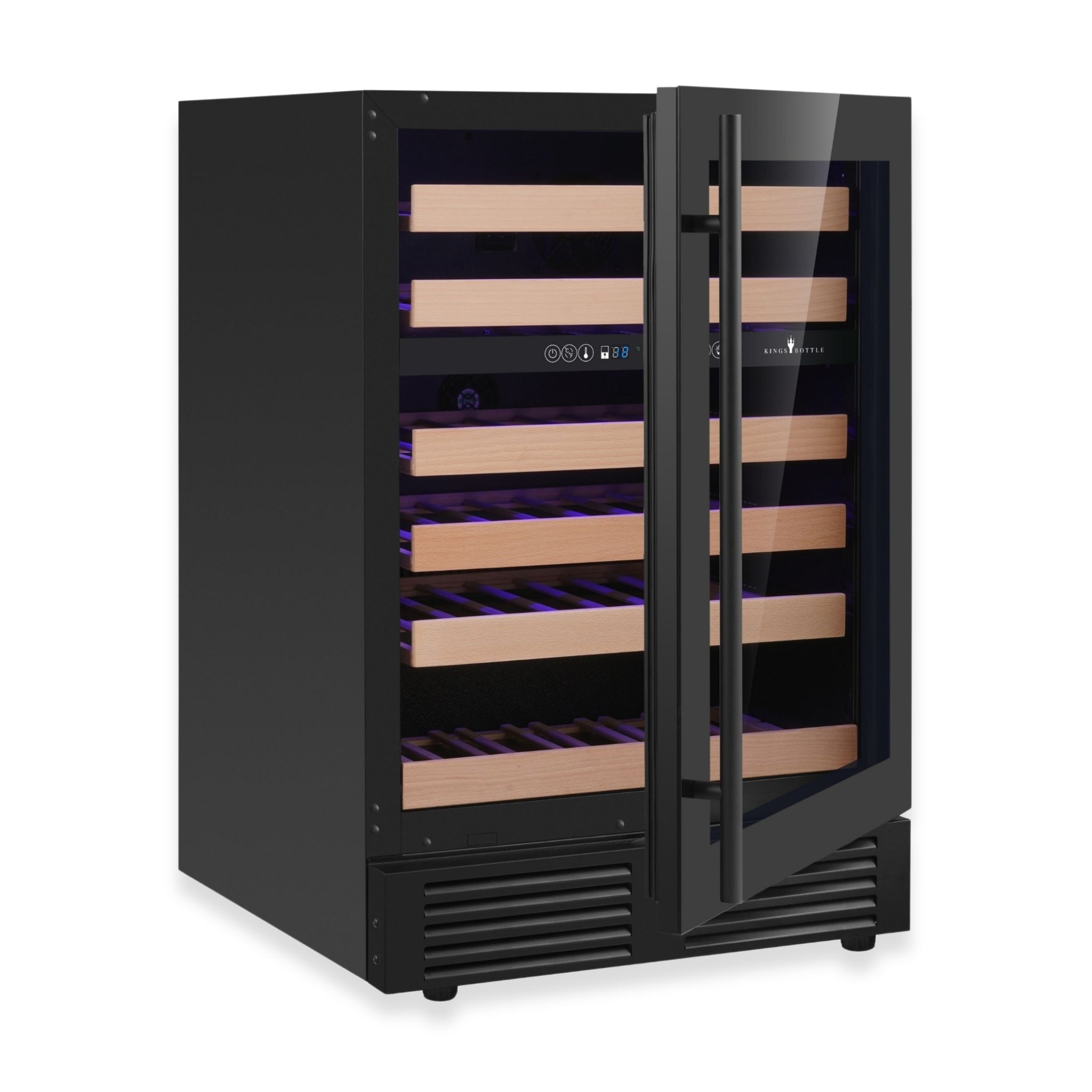 24 Inch Dual-Zone Under Counter Wine Cooler | KingsBottle