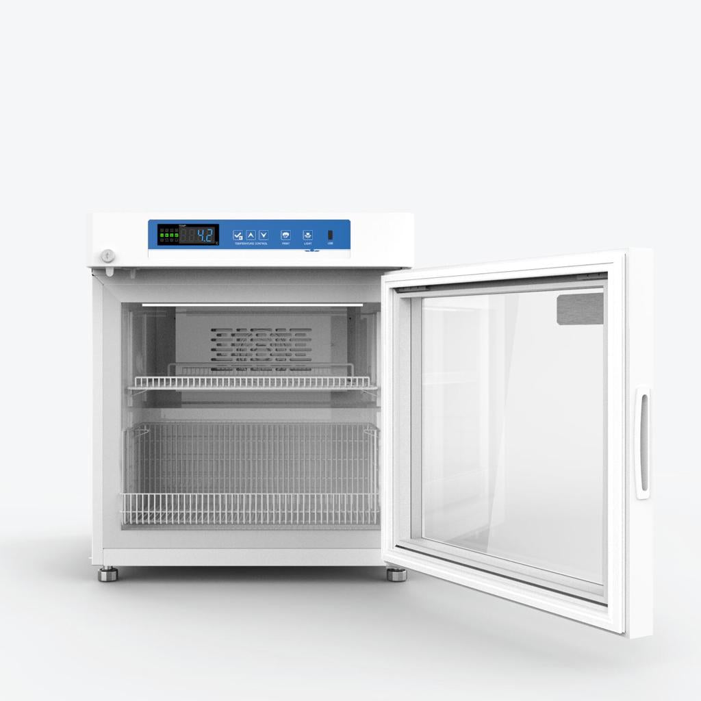 Compact Medical Grade Pharmacy Refrigerator, 55L 2°C to 8°C | KingsBottle